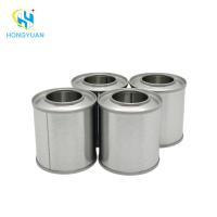 China Airtight Tin Chemical Can Leak Proof Round Metal Tins 500ml 1 Liter for Safe Storage for sale