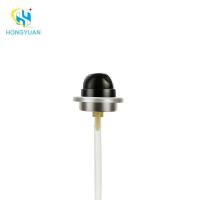 China Tinplate Body Aerosol Spray Valve Nozzle For Deodorant Spray for sale
