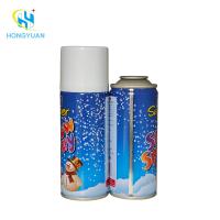 China Empty Fake Snow Aerosol Can Anti Corrosion CMYK Printing for Wedding Decor for sale
