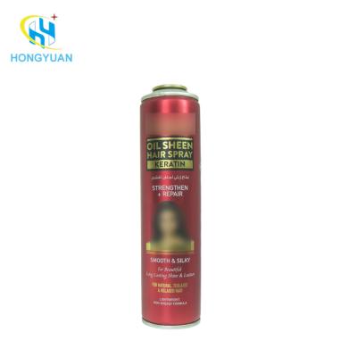 China Empty Hair Spray Aerosol Can Custom Printing Anti Corrosion for Beauty Care for sale
