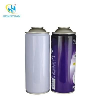China Tin Empty Shaving Cream Aerosol Can Lightweight for Personal Care Packaging for sale