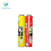 China Recyclable Empty Metal Hair Spray Cans Tinplate Aluminum For Packaging for sale