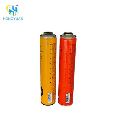 China 500ml Tinplate Empty Hair Spray Bottle Daily Chemical Export Packaging Container for sale