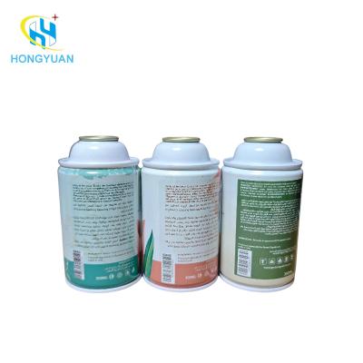 China Air Freshener Empty Tinplate Aerosol Can Custom Caliber Corrosion Resistant for sale