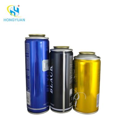 China Corrosion Resistant Body Spray Can Empty Tinplate Can Logo Printable for sale