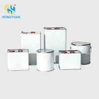 China 2L Square Empty Metal Tin Can with Easy Pour Opening | Industrial Packaging for sale