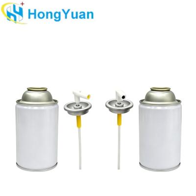 China 300ml Empty Aerosol Tin Cans with Metering Valve for Air Freshener for sale