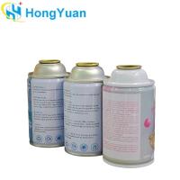China 300ml Empty Air Freshener Aerosol Cans with Metering Valve for Dispenser Machines for sale