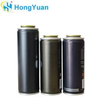 China Body Spray Can 45mm Diameter 200ml Matte Varnish Empty Aerosol Tin Cans for sale