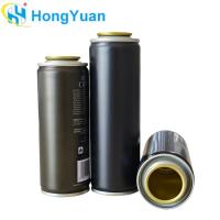 China Body Spray Can 45mm Diameter 200ml Matte Varnish Empty Aerosol Tin Cans for sale