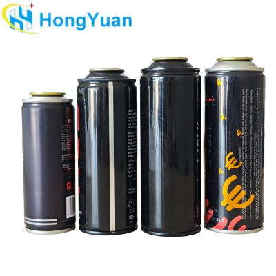 China Body Spray Can 45mm Diameter 200ml Matte Varnish Empty Aerosol Tin Cans for sale