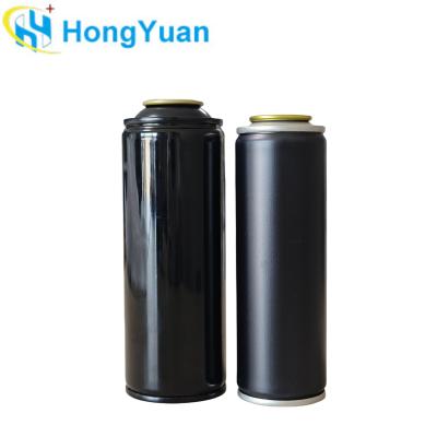 China B2B Wholesale Empty Body Spray Can 45mm 200ml Matte Varnish Aerosol Packaging For Beauty for sale