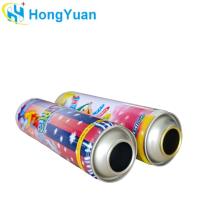 China Party Streamer Spray Can Empty Tin Aerosol Cans for Birthday Wedding Celebration for sale