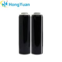 China Customizable Printing Empty Aerosol Tin Can with Leak-proof Seal and 100% Recyclable Metal Aerosol Container for sale
