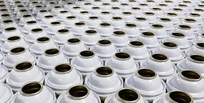 China Custom printed hermetically sealed aerosol can with lacquer coating for corrosion resistance for sale