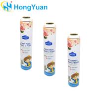 China 200ml Custom Printed Air Freshener Empty Tinplate Aerosol Can 57mm Diameter Full Color Decoration Container OEM Service for sale