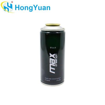 China 250ml Eco Friendly Air Freshener Empty Tinplate Aerosol Spray Can 65mm Recyclable Container Water Based Coating for sale