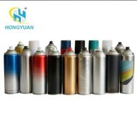 China Customized diameters 65mm diameter high top cone aerosol tin can for flexible packaging needs for sale