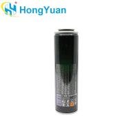 China Custom Logo Printed Empty Aerosol Tin Can 52mm Diameter 200ml Tinplate Spray Container with OEM Decoration for sale