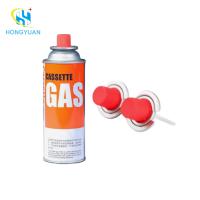China Butane Gas Cartridge Refill Empty Tinplate Aerosol Can 200ml 300ml 400ml 1-Inch Valve Mount Tinplate Spray Container for sale