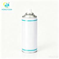 China 200ml Custom Scent Air Freshener Empty Tinplate Aerosol Spray Can 57mm Diameter with Refillable Compatible Valve System for sale