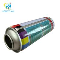 China 52x140mm Empty Tinplate Aerosol Spray Paint Can Container for Argentine Automotive Industrial Market Supply for sale