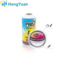China Food-Grade Gold Inner Lacquer Empty Tin Can 57mm Personal Care Aerosol Container Body Spray Deodorant OEM for sale