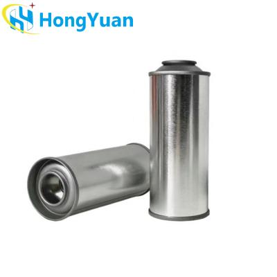 China Low MOQ 1000PCS Empty Aerosol Tin Can with 2K Two-Component Valve and Corrosion Resistant Tinplate for Industrial Spray Paint for sale