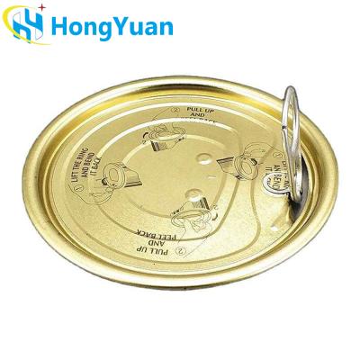 China Corrosion Resistant High-Temp Sterilization Food Grade Easy Open End Tin-Free-Steel End for sale