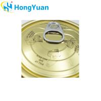 China Corrosion Resistant High-Temp Sterilization Food Grade Easy Open End Tin-Free-Steel End for sale