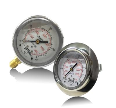 China WINTERS PFHQ-25-T-B-A-4B-(0~60MPa/psi) Pressure Gauge for sale
