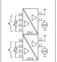 China Precise 2 Wire Programmable Transmitter PR 6331A Temperature Monitoring High Accuracy for sale