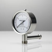 China WINTERS PSQ-40 3A Approved Sanitary Pressure Gauge with 63mm Radial and Stainless Steel Construction for sale