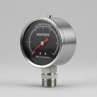China WINTERS PPC Stainless Steel Movement Pressure Gauge with IP65 Protection and ±0.5% Accuracy for sale