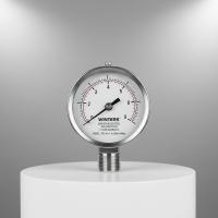 China WINTERS Semi-Stainless Steel Pressure Gauge with IP65 Protection and 5-Year Warranty - PFQ-40-T-S-A-ZM-(0-4MPa) for sale