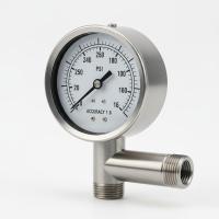 China WINTERS PFH-25 Pressure Gauge with Axial 304SS Housing, Accuracy 1.6 for sale