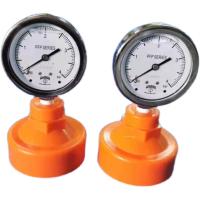 China WINTERS Diaphragm Pressure Gauge  PFP-25-T-S-A-4B-(-1-5BAR)-SE+D10-2GF for sale
