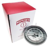 China WINTERS TBM-30 Radial Bimetal Thermometer with IP65 Protection and 304 Stainless Steel Dual-Scale Display for sale
