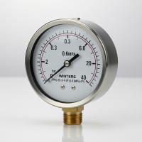 China WINTERS Pressure Gauge PPFQ-25-T-S-F-ZF-(0-0.6MPa)-SY for sale