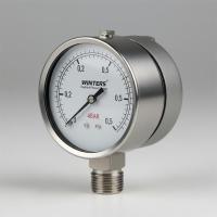 China WINTERS Diaphragm Pressure Gauge  PFP-40-T-S-A-4B-(0~4BAR)-SE for sale