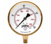 China WINTERS P1S-100-40 Series Pressure Gauge with ±0.25% Accuracy Stainless Steel 316 and IP65 Protection for sale