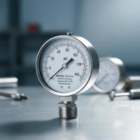 China WINTERS 100 Series Pressure Gauge with ±0.25% Accuracy Stainless Steel 316 and IP65 Protection for sale