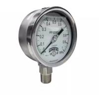 China WINTERS Stainless Steel Diaphragm Pressure Gauge with IP65 Protection and 5-Year Warranty for Industrial Applications for sale