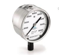 China Ashcroft 1209 Stainless Steel Housing Process Pressure Gauge with ±0.5% Accuracy and IP65 Protection for sale