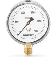 China Stainless Steel Ashcroft Pressure Gauge T5500 4 Inch Dial Compliant With EN837-1 Standard for sale