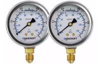 China All Stainless Steel Spring Tube Pressure Meter Industrial Ashcroft 8008S for sale