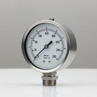 China Stainless Steel Ashcroft Pressure Gauge T5500 4 Inch Dial Compliant With EN837-1 Standard for sale