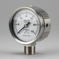 China All Stainless Steel Spring Tube Pressure Meter Industrial Ashcroft 8008S for sale