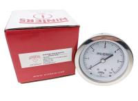 China WINTERS 3A Approved Sanitary Pressure Gauge with 316L Stainless Steel and 100mm Dial Size for Industrial Use for sale