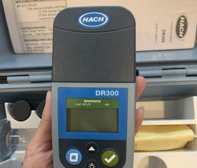 China HACH DR300 Portable Colorimeter for Residual Chlorine, Total Chlorine, Chlorine Dioxide, Ammonia Nitrogen, and Ozone Detection for sale